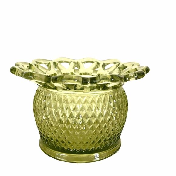 Imperial glass reticulated | Accents | Imperial Glassgreen Diamond ...